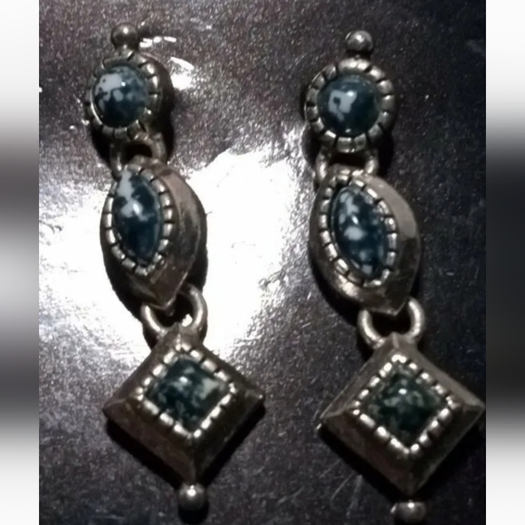 Carolina Herrera | Jewelry | Nwt Carolina Herrera Ch Silver Tone Black ...